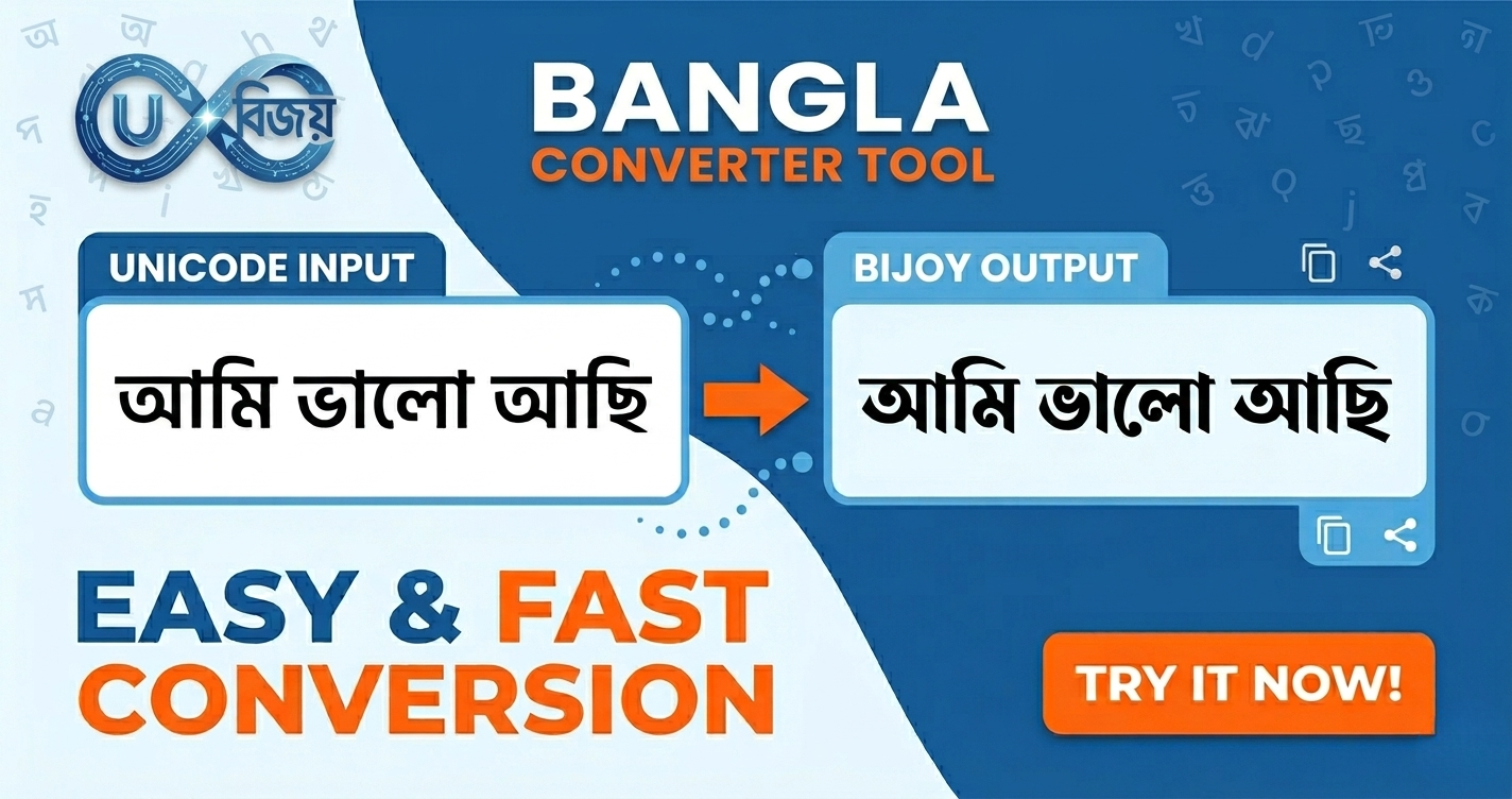 Unicode To Bijoy Converter – Free Online Font Converter With Voice